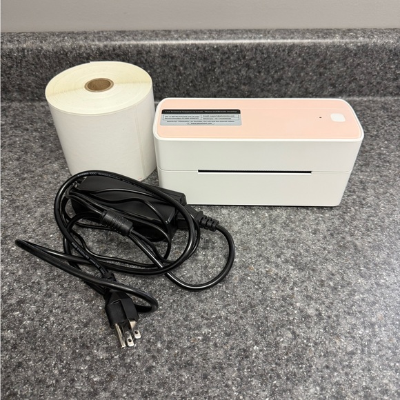 Phomemo | Other | Phomemo Pm24bt White Pink Portable Bluetooth Thermal ...